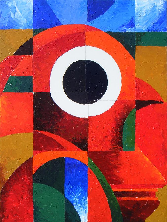 Fragmentation Painting by Harold Bascom - Pixels