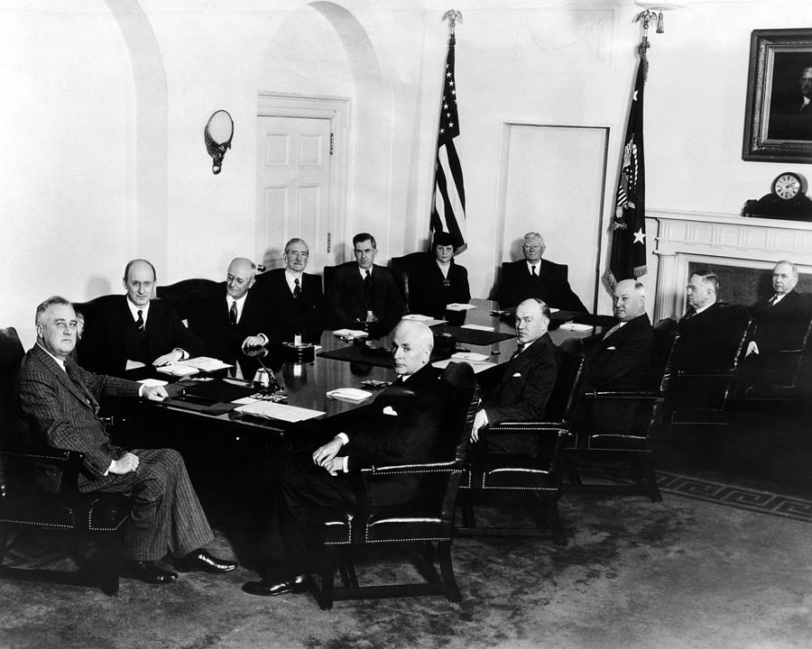 Franklin Roosevelts Second Term Photograph by Everett - Pixels