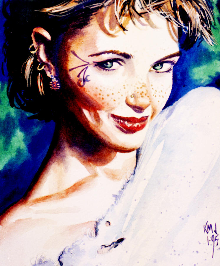 Freckles Painting by Ken Meyer jr - Fine Art America