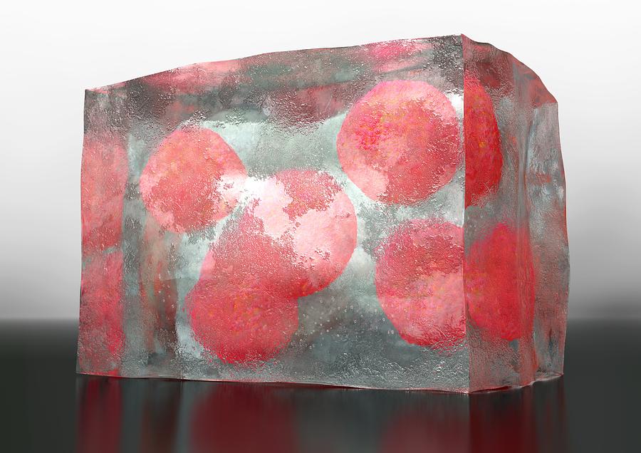 Frozen Egg Cells, Artwork by Science Photo Library