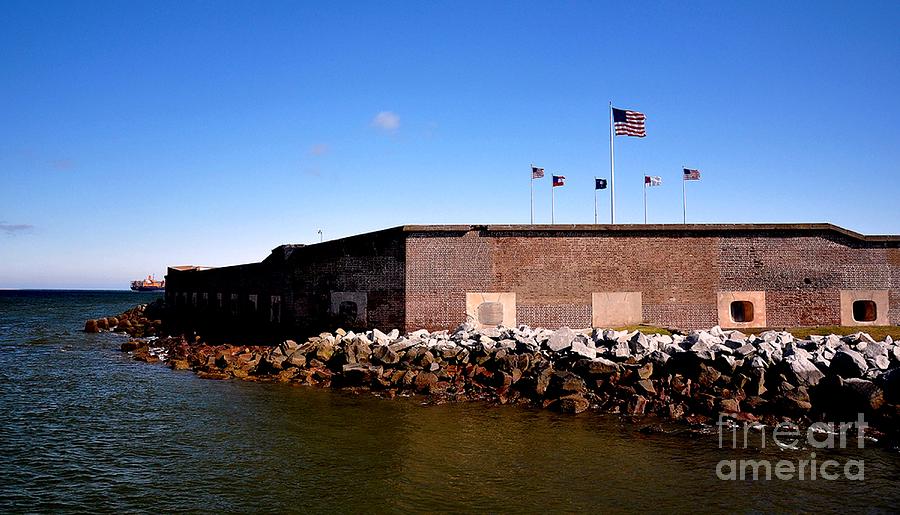 Ft Sumter Photograph by Tommy Anderson