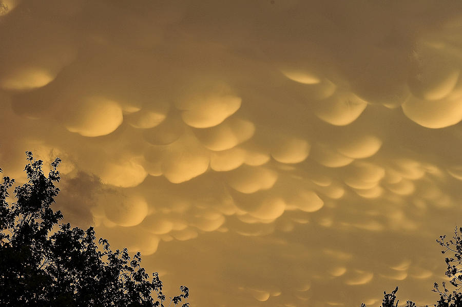 Funky Clouds Photograph by Malania Hammer - Pixels