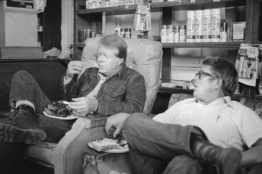 Future President Jimmy Carter, Eats Photograph by Everett - Fine Art ...