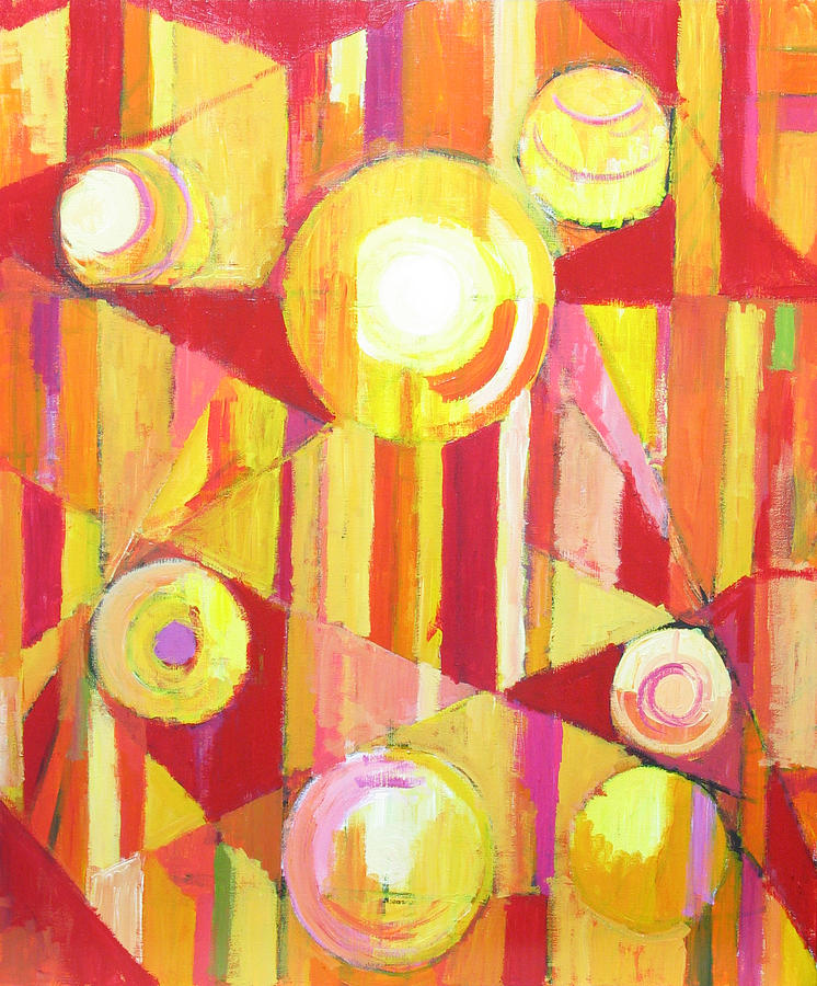 Geometric Circus Painting by Kazuya Akimoto - Pixels