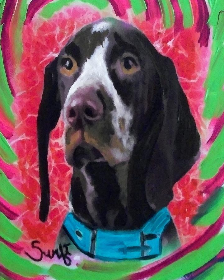 German Shorthaired Pointer Painting by Char Swift - Fine Art America