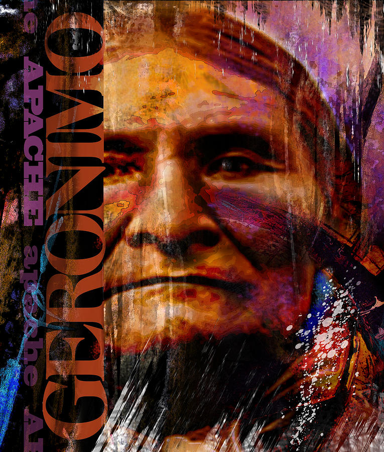 Geronimo Painting by Joe Mueller - Fine Art America