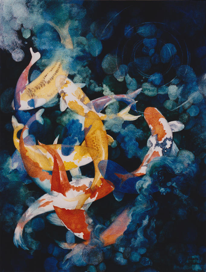 Ghost Pond Painting by Eve Riser Roberts - Pixels