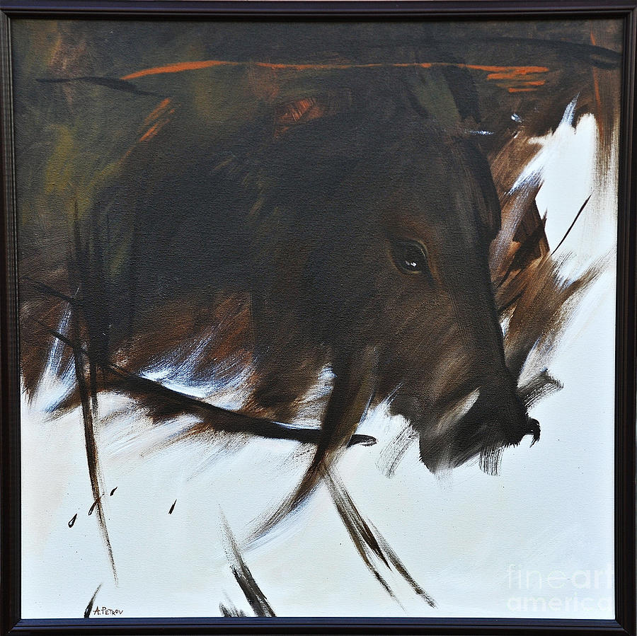 Gnu Painting by Antonio Petrov - Fine Art America