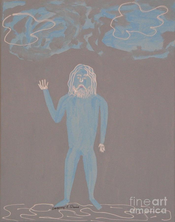 God waves hello Painting by Gregory Davis - Fine Art America