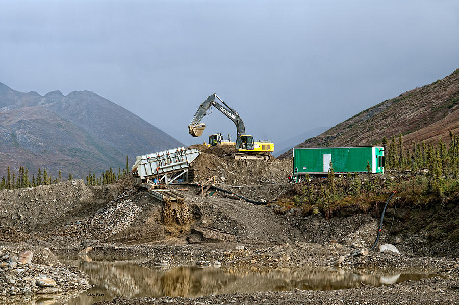 Gold Mine Processing Photograph by Gary Rose - Pixels