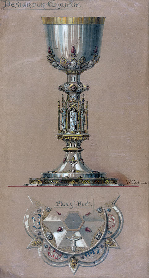 Gorham Silver. Design Drawing Photograph by Everett - Fine Art America