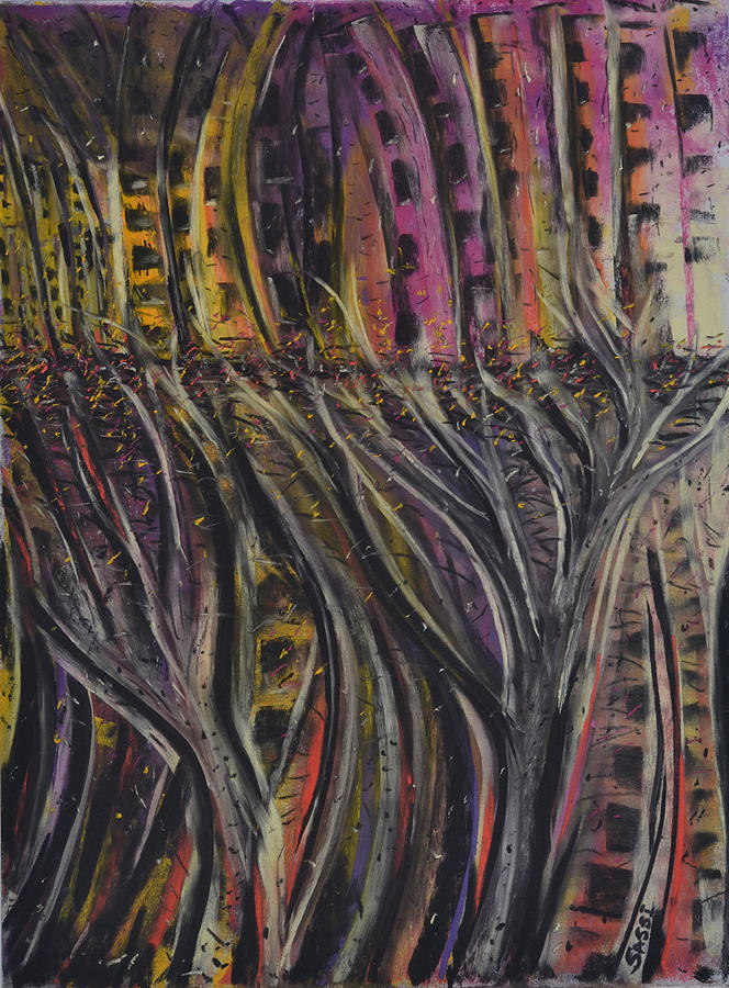 Growing Concrete Pastel by Robert M Sassi - Fine Art America