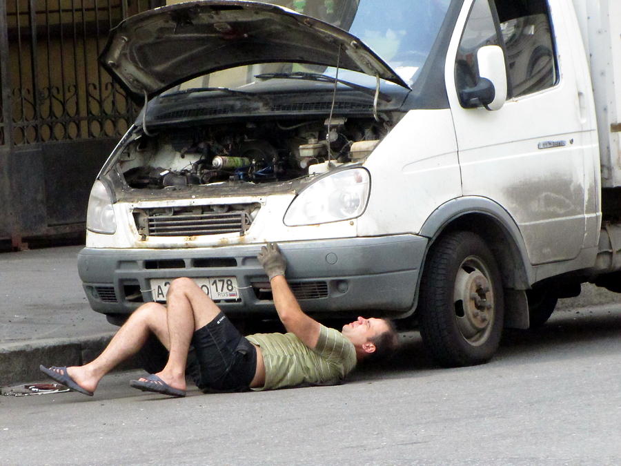 Hard Work Driver Photograph by Yury Bashkin - Pixels