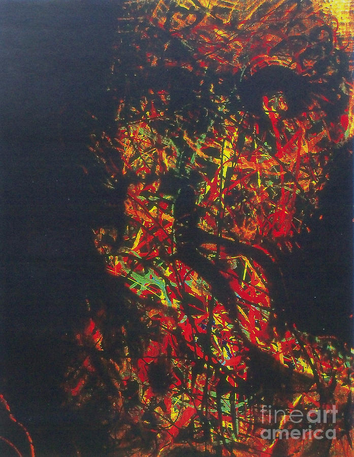 Harmonica Man 2 Mixed Media by Bill Davis - Fine Art America