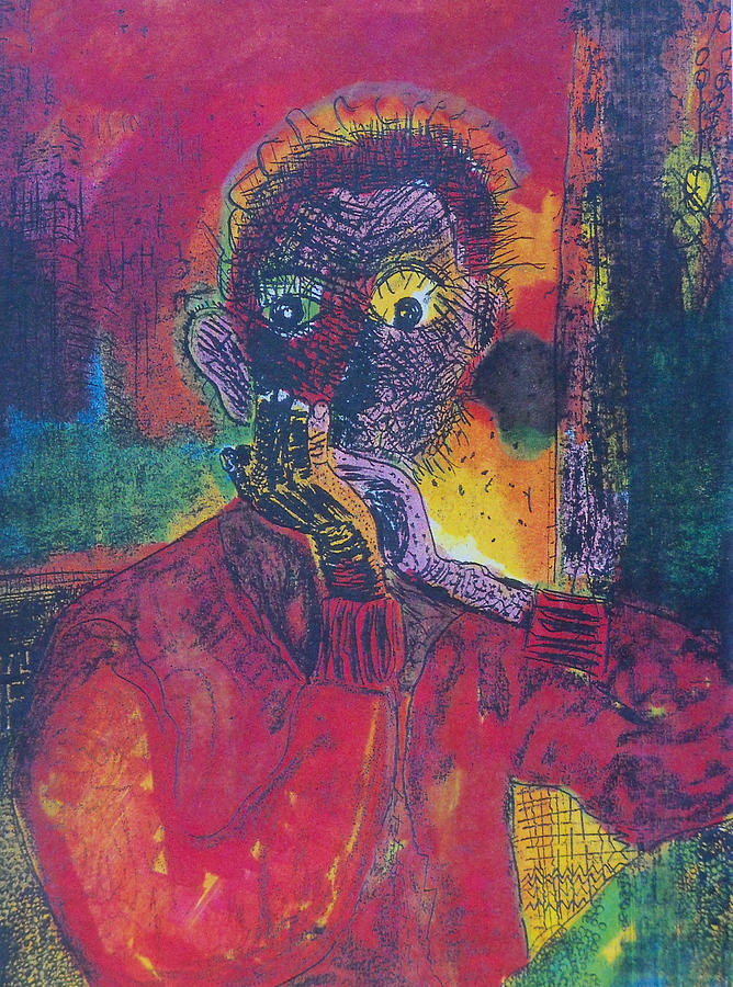 Harmonica Man Digital Art by Bill Davis - Fine Art America