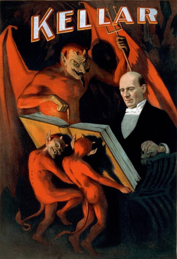 Harry Kellar 1849-1922, Premier Photograph by Everett