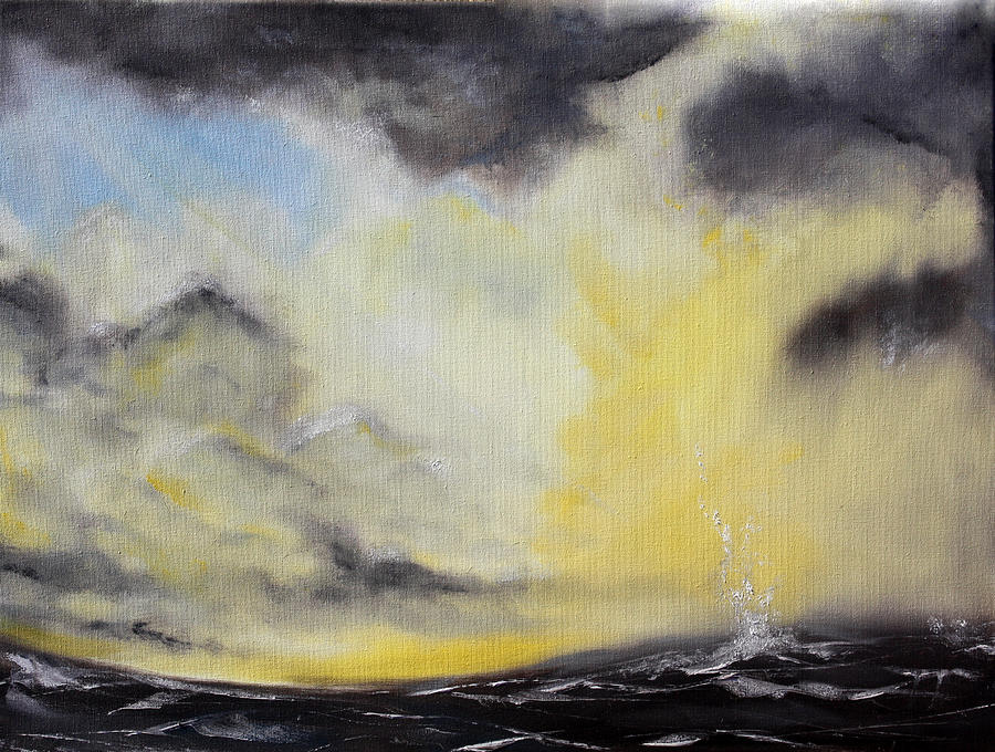 Harsh Words Painting by Sam McLaughlin - Fine Art America