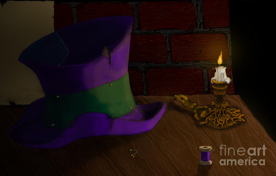Hatters Workshop Painting by Jonny Johnson - Pixels