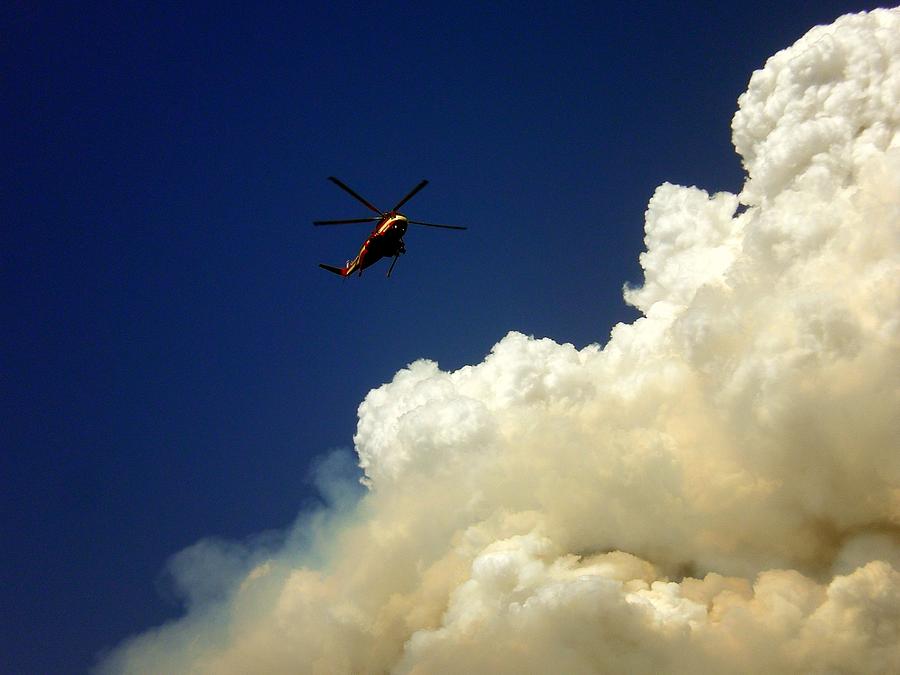 Helitanker Photograph by Eric Neitzel - Pixels