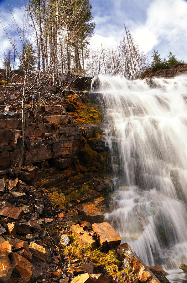 Hellroaring Falls Photograph by Jonathan Abrams | Fine Art America
