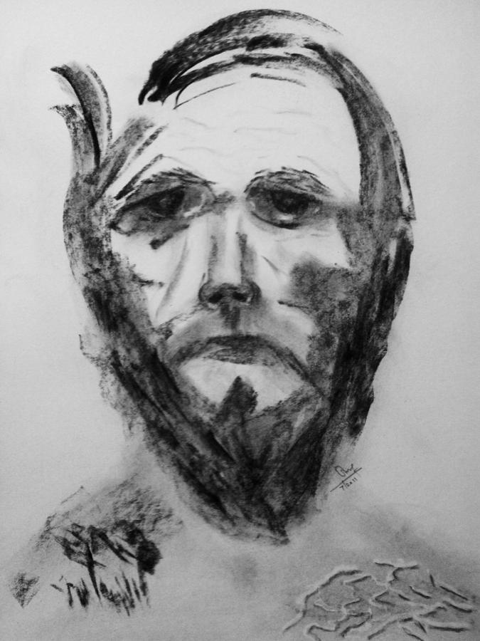 Helpless Painting by Mohammed Shareef - Fine Art America