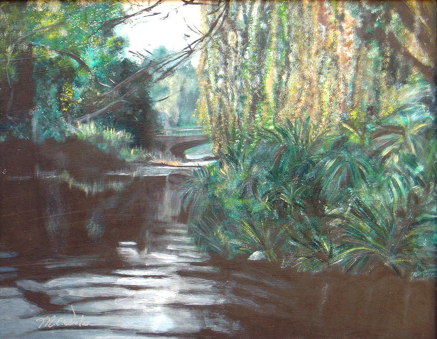 Hidden Bridge Painting by Beth Dolan | Fine Art America