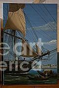 HMS Java Painting by Rich Holden | Fine Art America