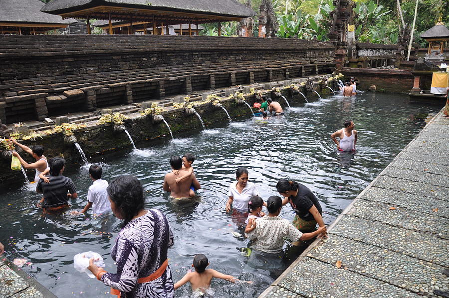 Holy spring temple Photograph by Kamel Rekouane - Fine Art America