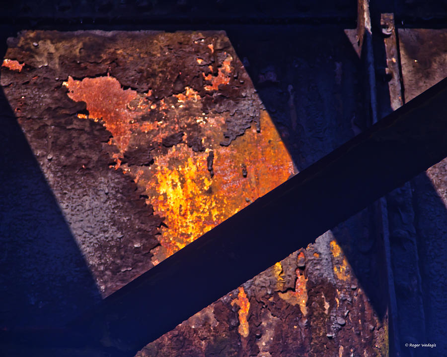 Hot Rust Photograph by Roger Wedegis