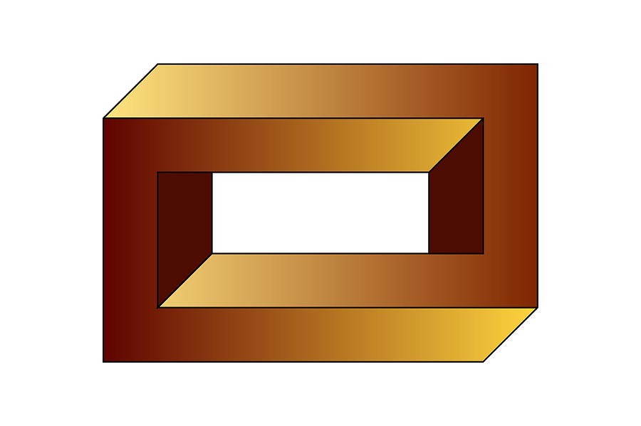 Impossible Rectangle by Science Photo Library