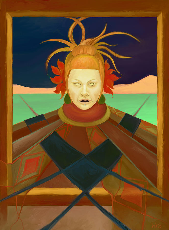 In the Presence of Home Painting by Ari Rudenko - Pixels