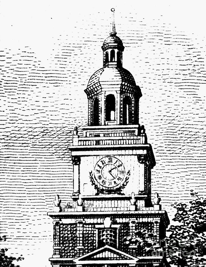 Independence Hall: Tower by Granger