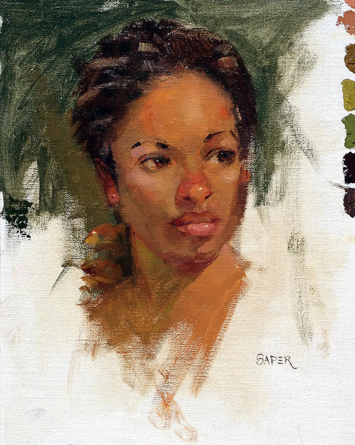Inky Painting by Chris Saper - Fine Art America