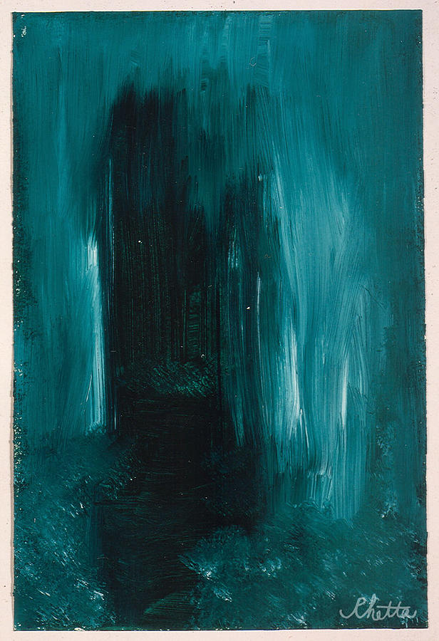 Inside a Glacier Painting by Rhetta Hughes - Fine Art America