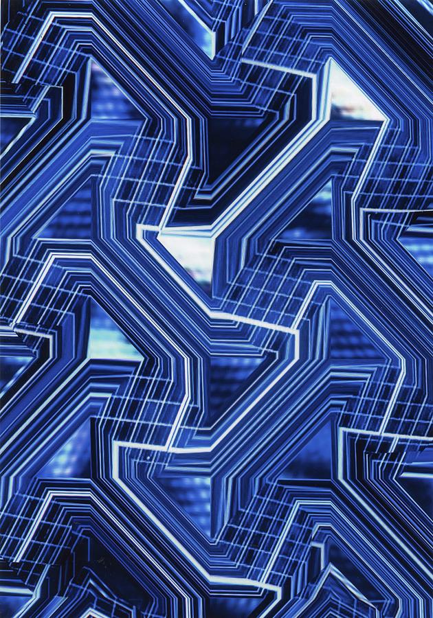 Interlocking Pattern Digital Art by Ken Walters - Fine Art America