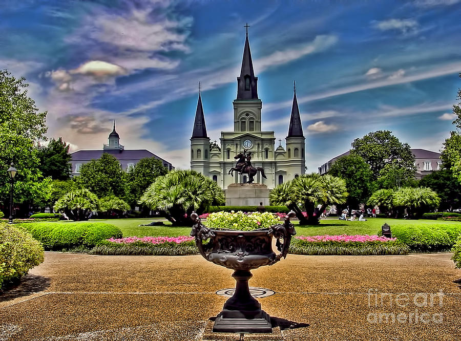Jackson Square Photograph by Jim Sweida