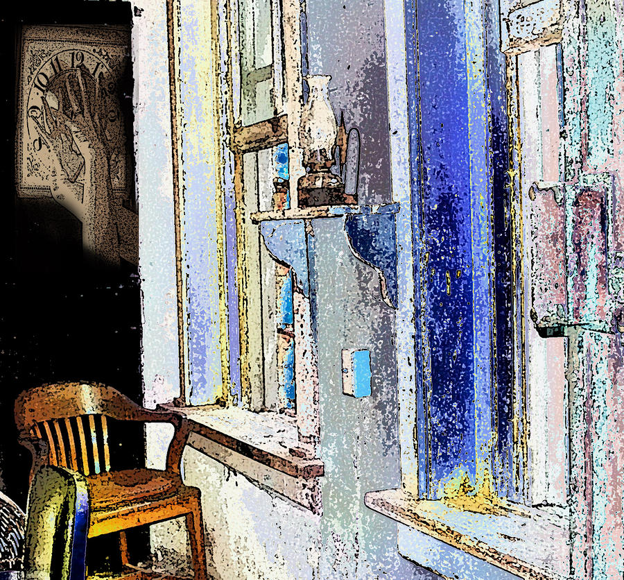 Jail House Clock Photograph by David Carter | Pixels