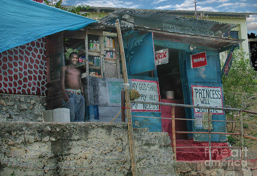 Jamaica store Photograph by Jim Wright - Pixels