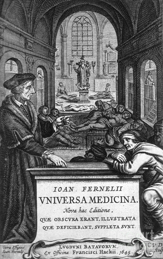 Jean Francois Fernel, French Polymath Photograph by Science Source