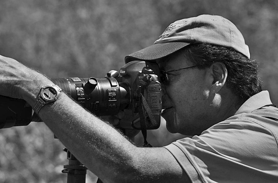 Jeff at work Photograph by Jeffrey Levin - Fine Art America
