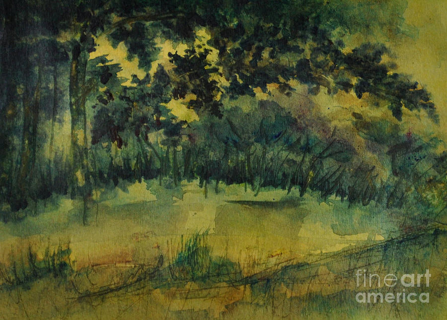 Jericho Park Painting by Erika Kummer - Fine Art America