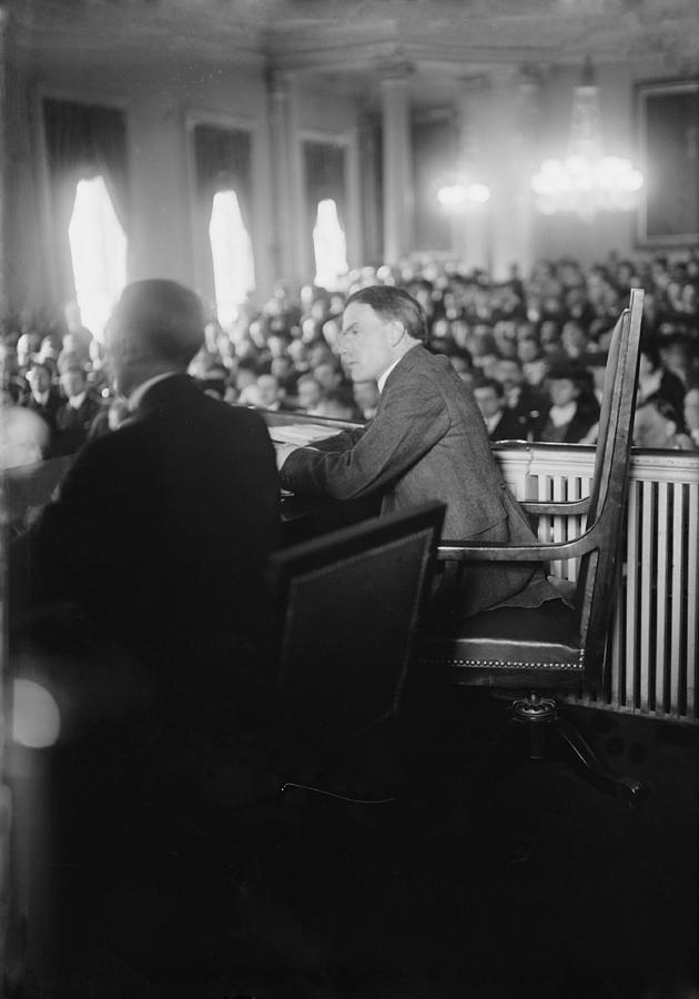 John D. Rockefeller, Jr. Testifying by Everett
