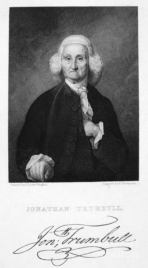 Jonathan Trumbull Photograph by Granger - Fine Art America