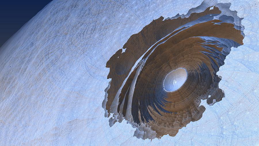 Kepler-22b Digital Art by Peter Wilkinson