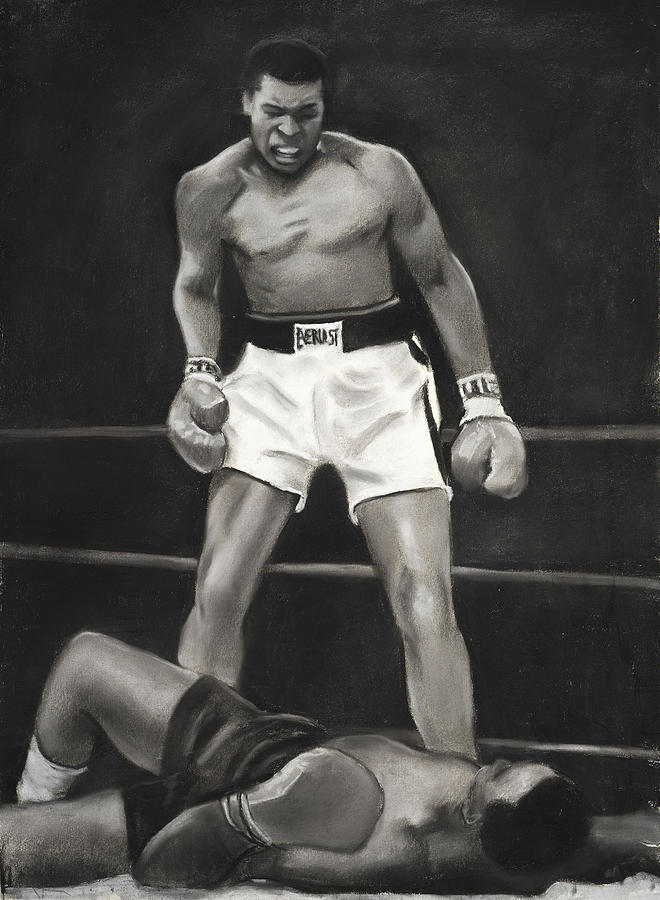 Knockdown Pastel by L Cooper - Fine Art America