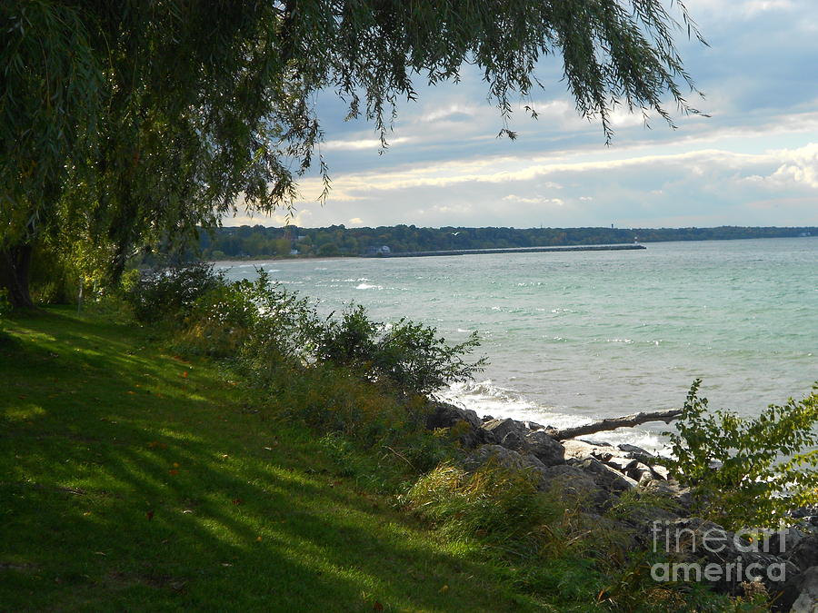 Lakeside View Photograph by Barbara McNeil - Fine Art America