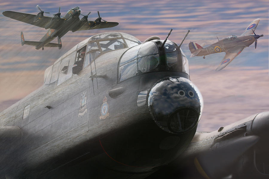 Lancaster Bomber by Keith Double