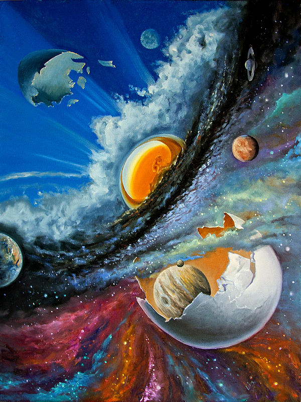 Large explosion Painting by Serg Laisk - Fine Art America