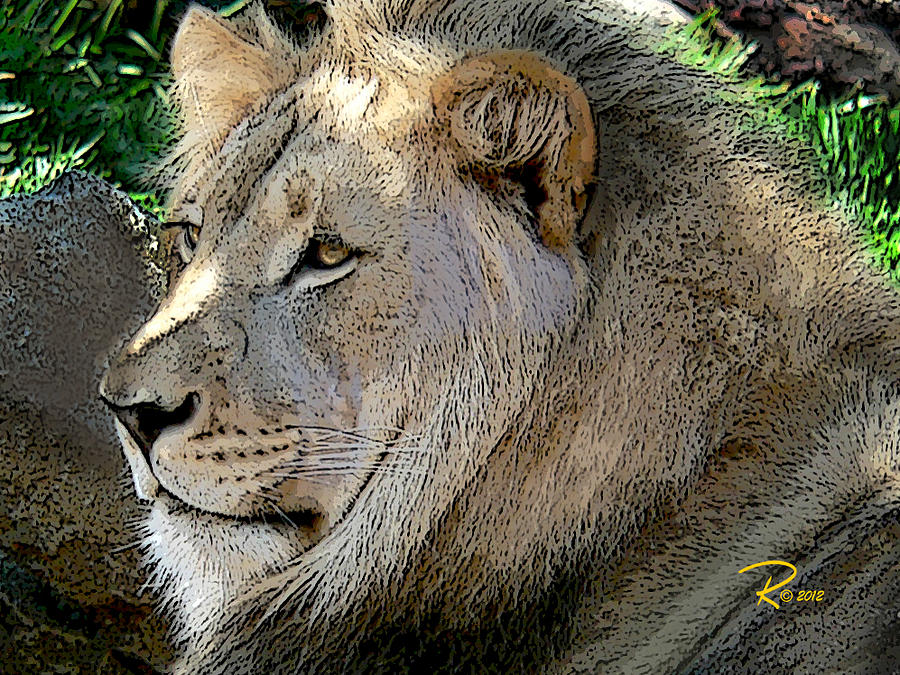 Leon Painting by Ralph Hartwig - Fine Art America