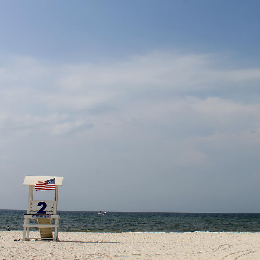 Lifeguard Station 2 Photograph by Eric Ward - Fine Art America